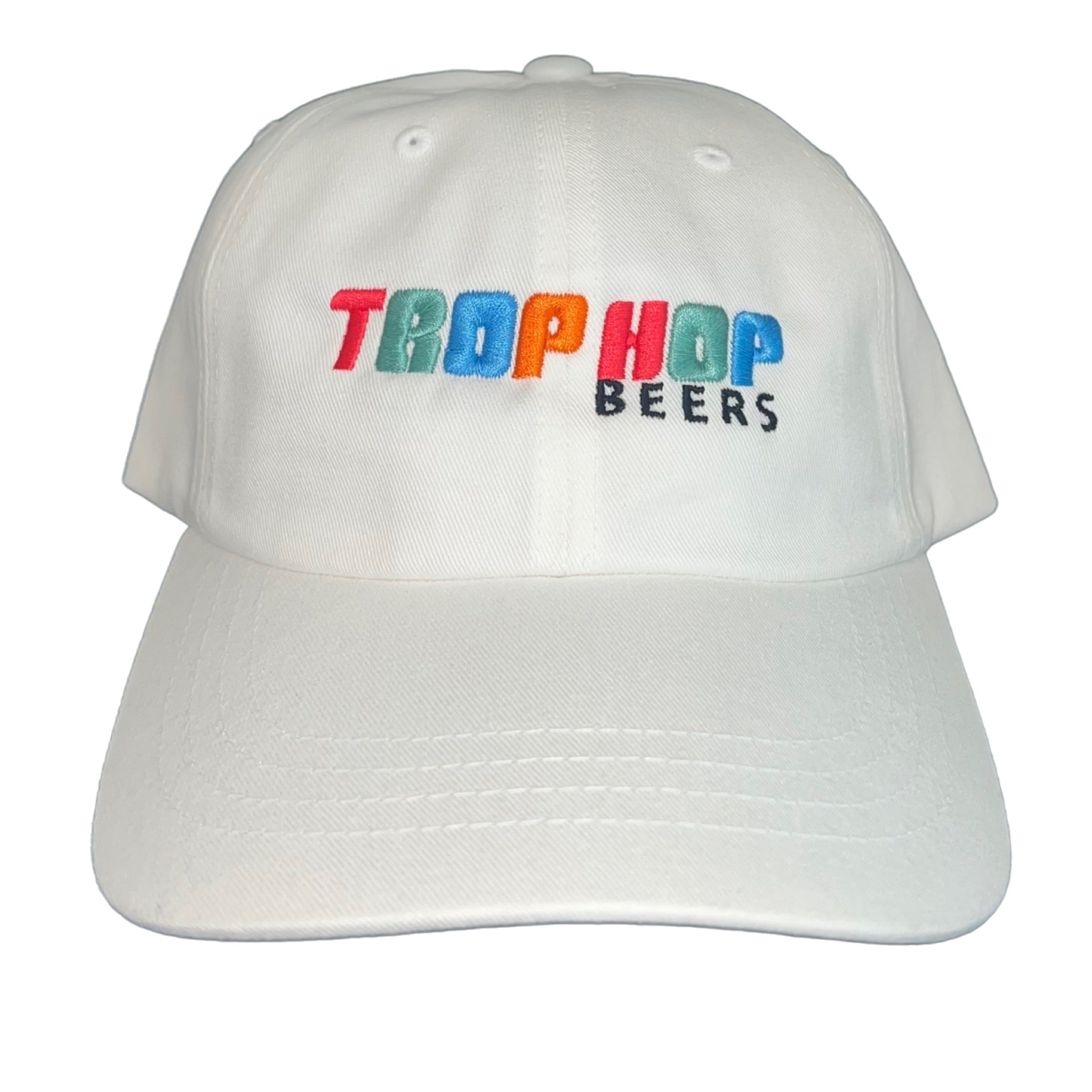 White Dad Hat – TROPHOP BEER
